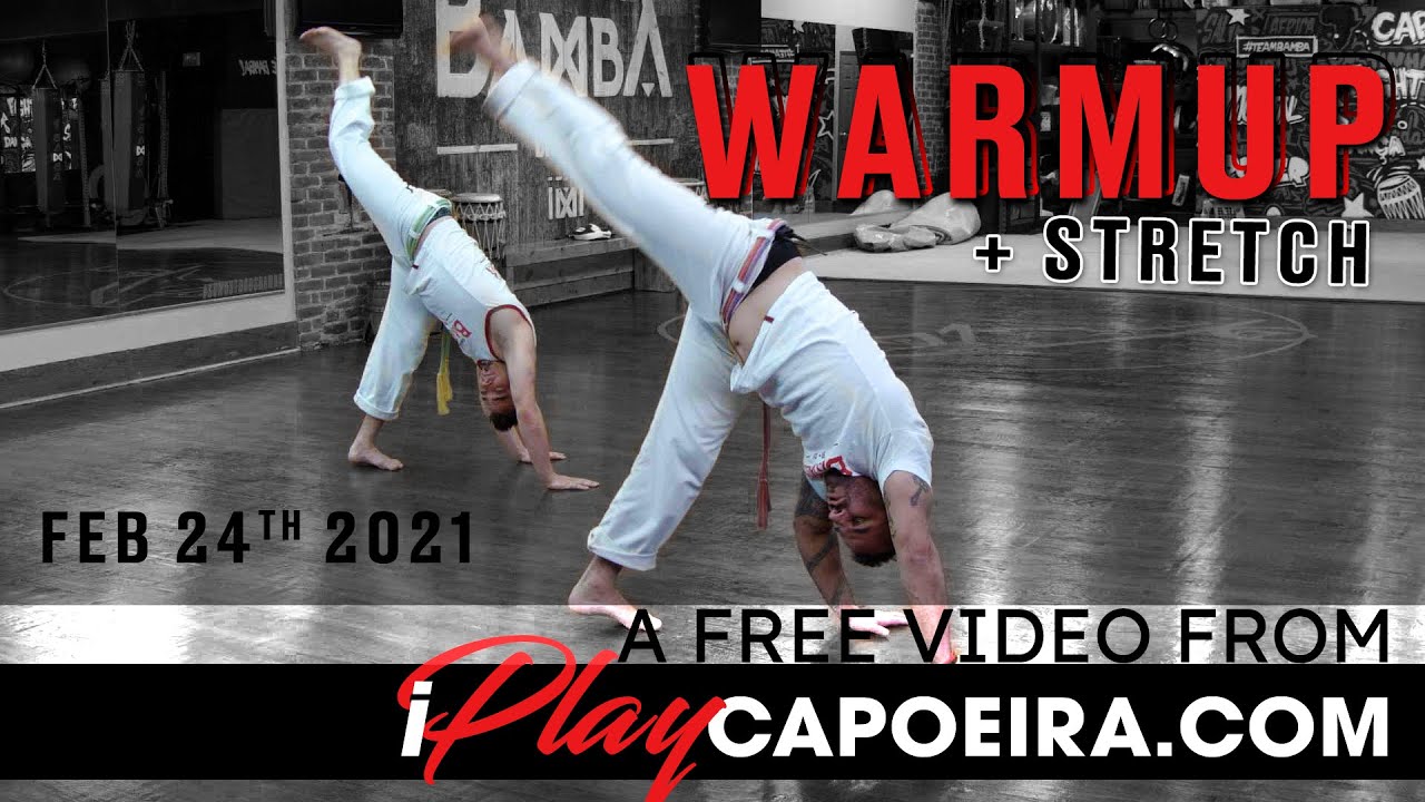 Capoeira 6 Minute Warmup & Stretch - YouTube
