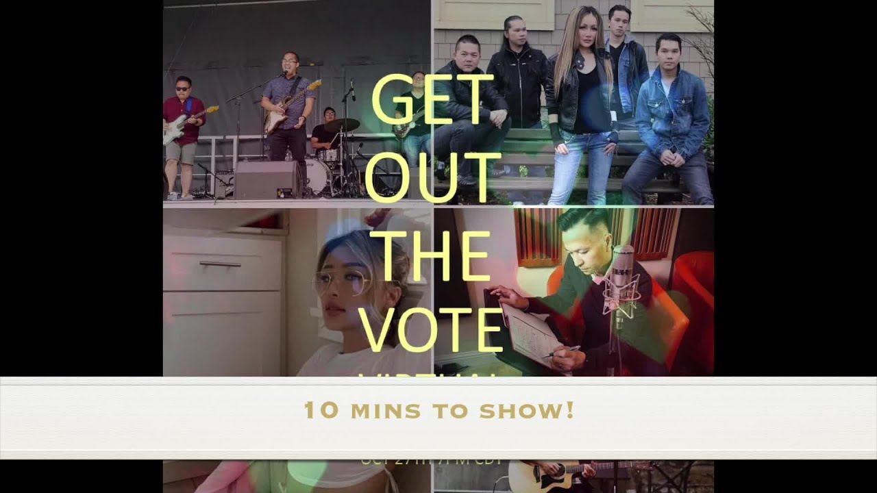 Get out the VOTE Virtual Concert - YouTube