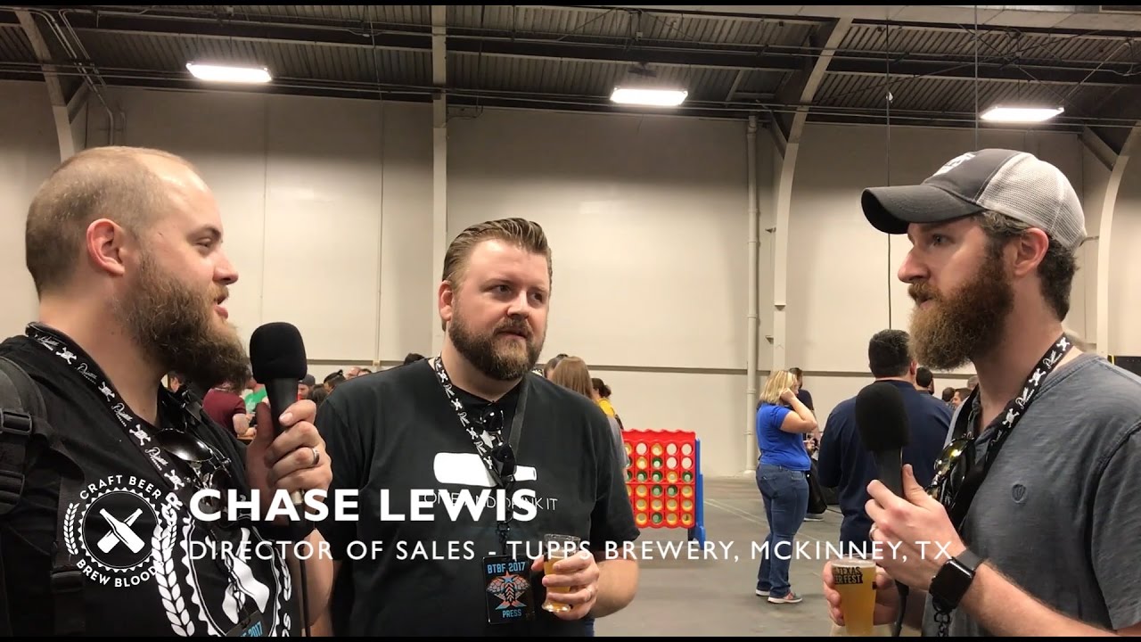 Interview with Chase Lewis from TUPPS Brewery - YouTube