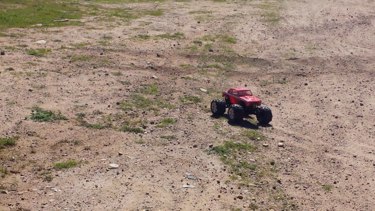 Hpi Savage 21 with Picco .27 engine - YouTube