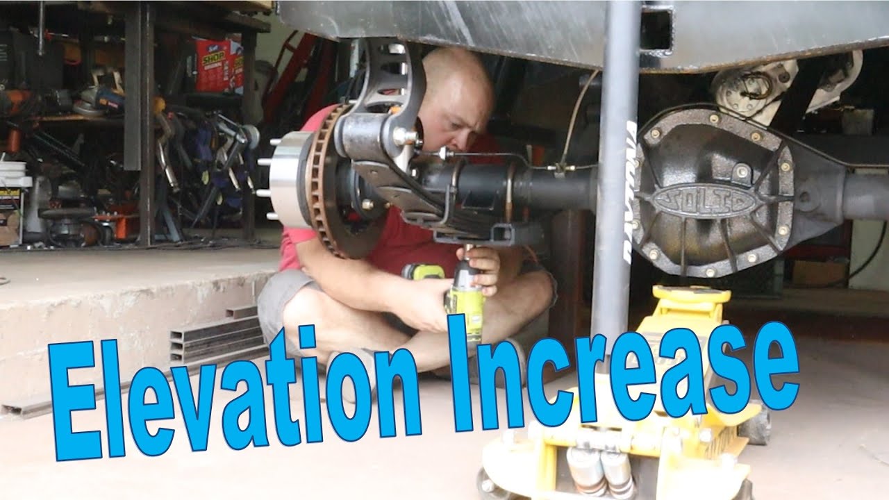 Easy lift kit, how to install add-a-leaf springs and add a few inches ...