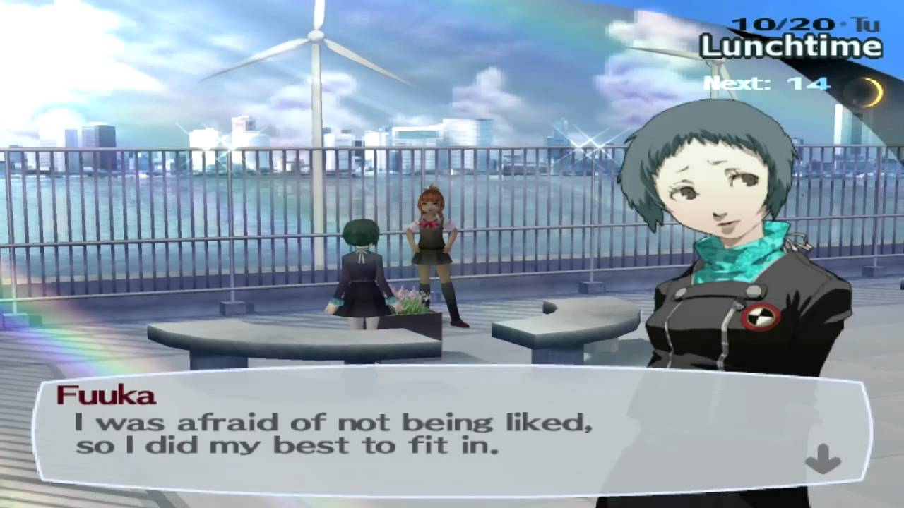 Persona 3 FES - Fuuka Resolution [HD] - YouTube