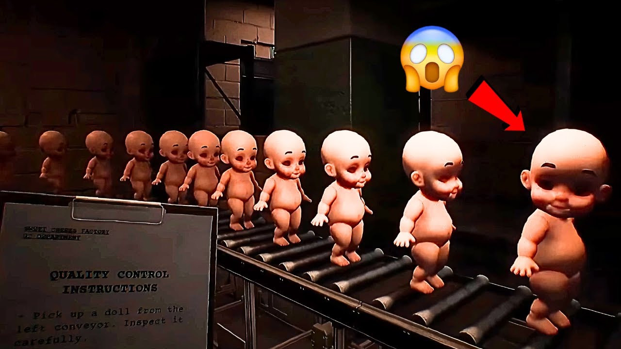 WORKING IN HAUNTED DOLL FACTORY - YouTube