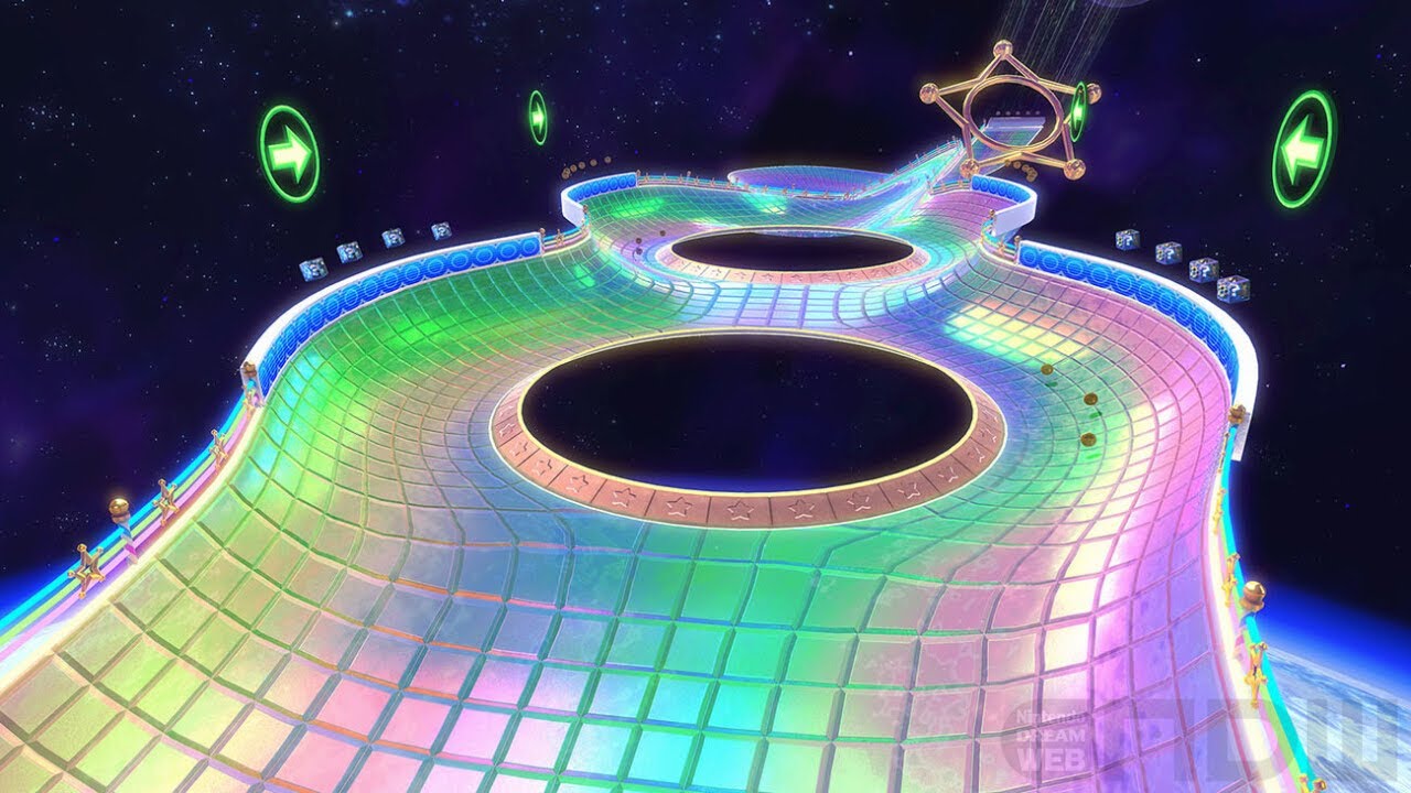 マリオカートWii レインボーロードのBGMを8DX風にしてみたVer.4/【Wii Rainbow Road】MK8DX music ...