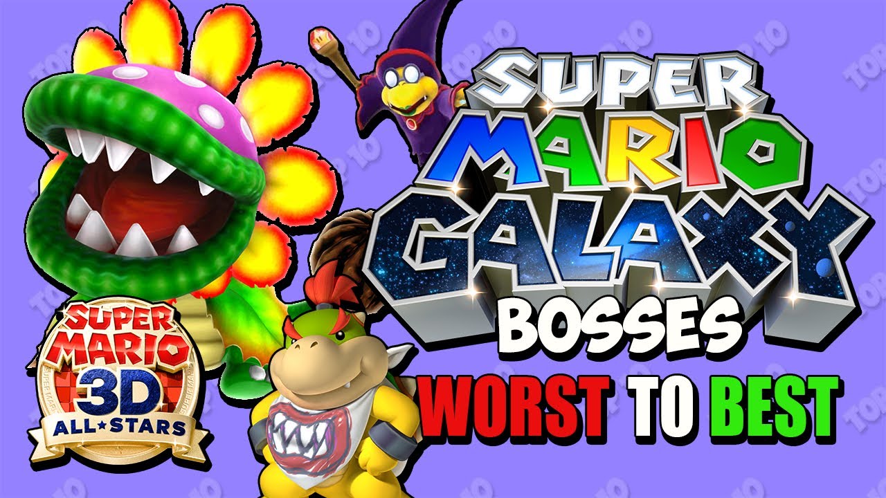Ranking Every Boss in Super Mario Galaxy - (Super Mario 3D All-Stars ...