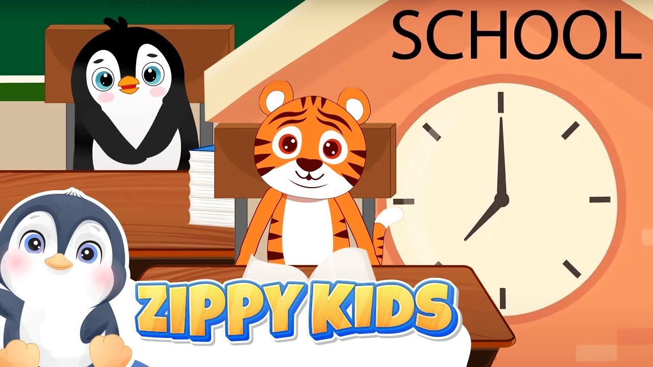First Day of School | Zippy Kids Nursery Rhymes & Kids Songs - YouTube