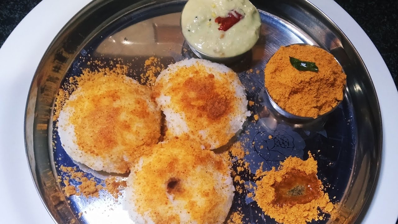 idli karam podi recipe || karam podi preparation || podi idli recipe 😋 ...