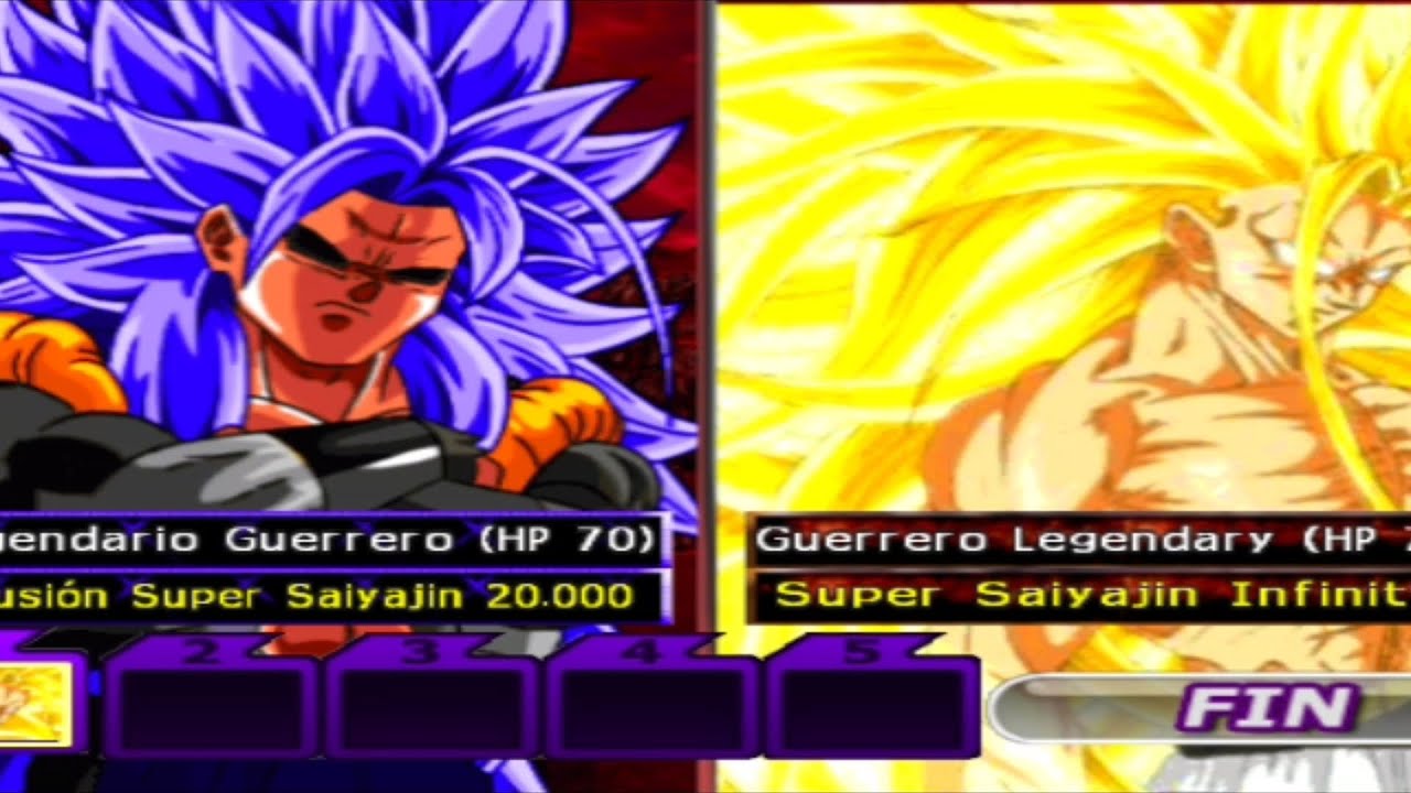 Legendario Guerrero Fusión Super Saiyajin 20000 Team Vs Guerrero ...