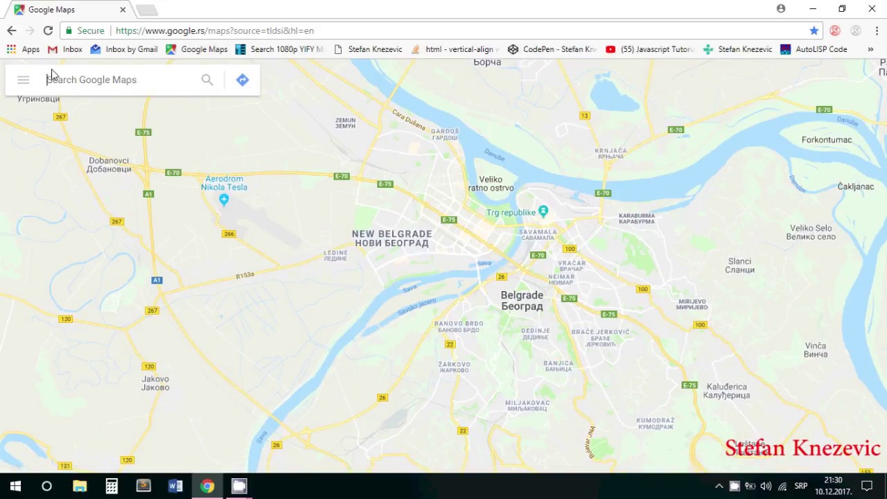 How to insert your own map with multiple address from excel - YouTube