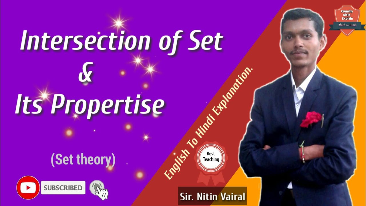 Intersection of sets, Intersection properties, intersection in set ...