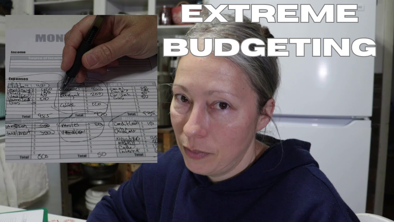 How to create and stick to an EXTREME BUDGET - YouTube