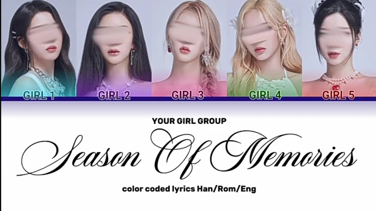 YOUR GIRL GROUP - "SEASON OF MEMORIES" BY GFRIEND (여자친구) - 5 members ...