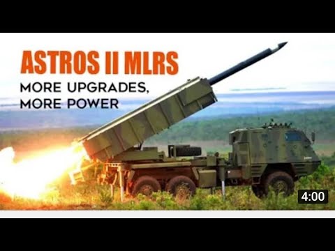 Astros II multiple launch rocket system - More Power With New Upgraded ...