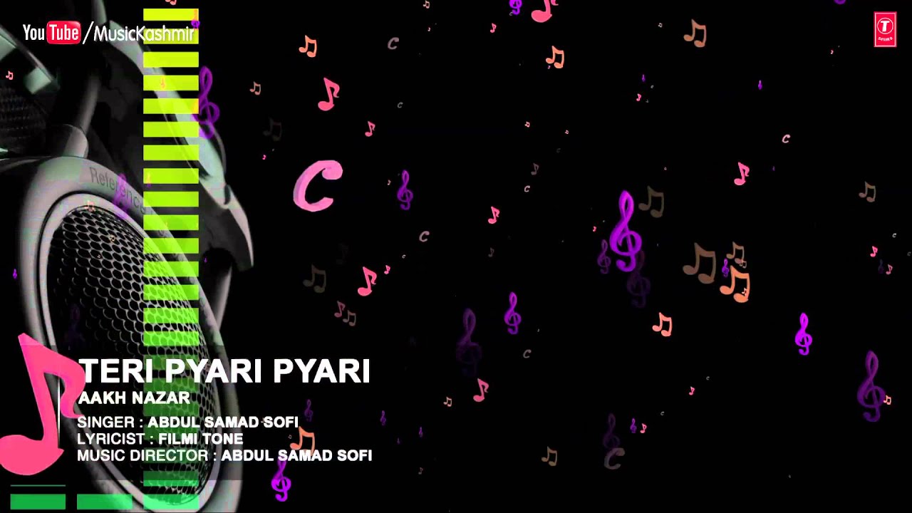 Official : Teri Pyari Pyari Full (HD) Song | T-Series Kashmiri Music ...