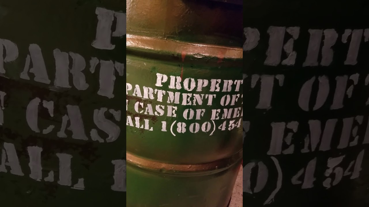 245 trioxin barrel. - YouTube