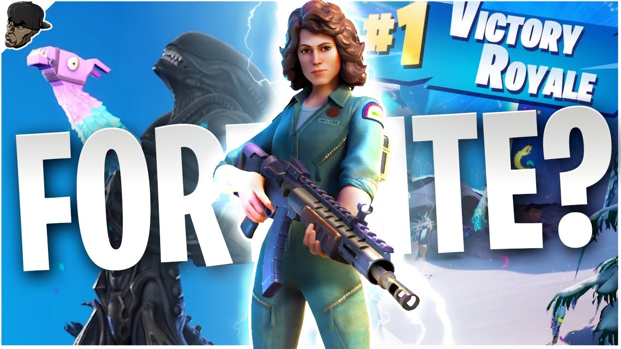 WELP... FIRST TRY - HERE WE GO!! [Ellen Ripley - Fortnite Gameplay ...
