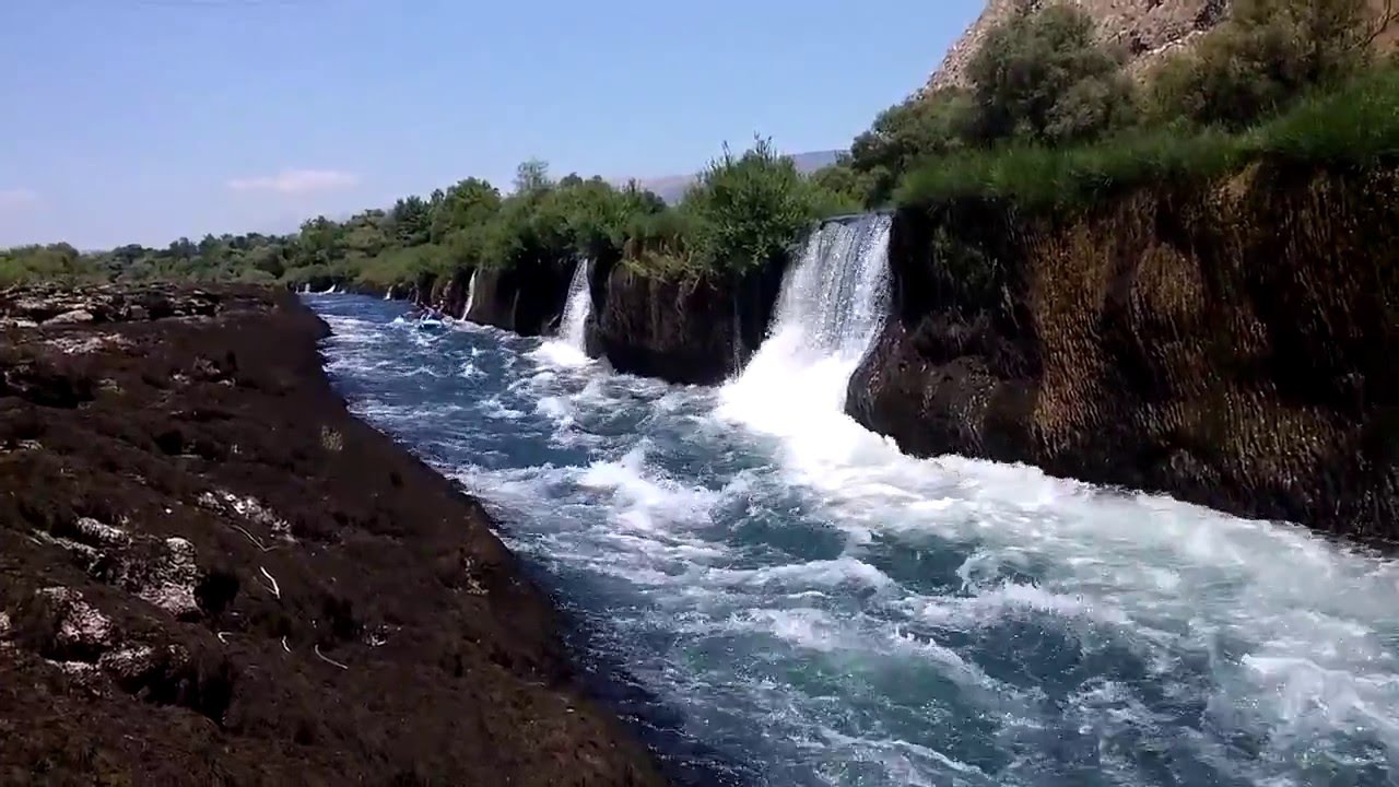 Ušće rijeke Bune u Neretvu - YouTube