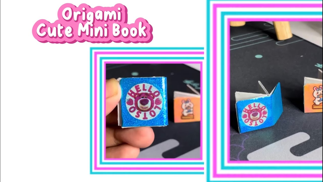 DIY Mini Books Convert to Storage Box - YouTube
