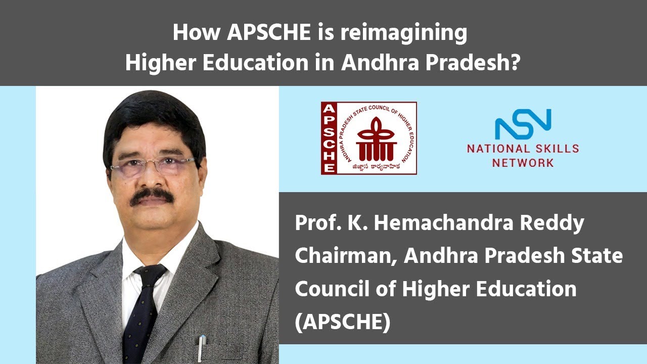 Prof.K.Hemachandra Reddy, Chairman, APSCHE interview with National ...