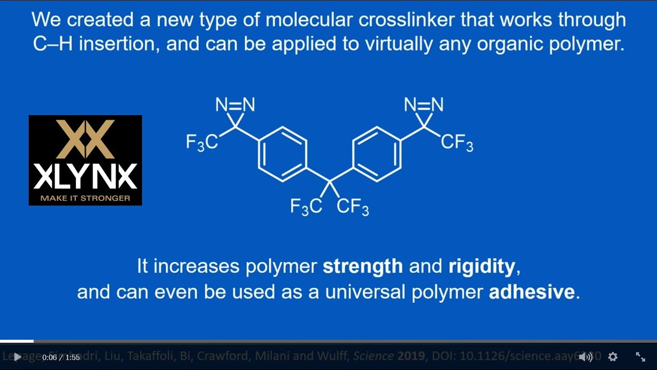 New Molecular Crosslinker Increases Polymer Strength & Rigidity ...