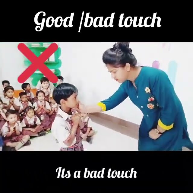 DAV Public School, Good touch and bad touch activity - YouTube