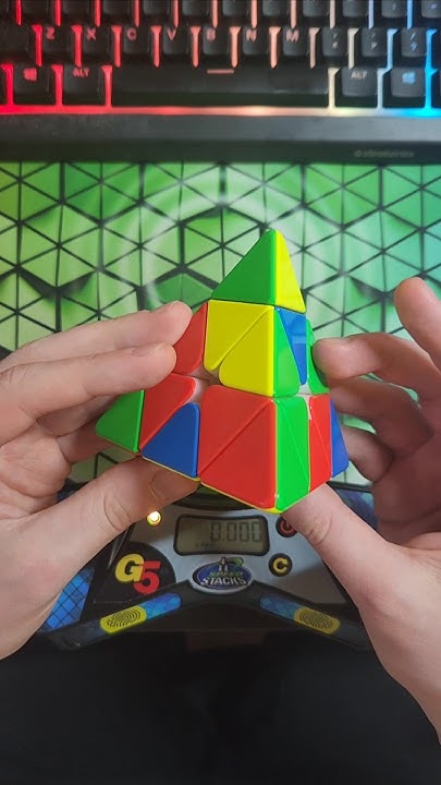 Pyraminx Solve of the Day 3/24 - 1.80 #rubikscube #pyraminx #cubing # ...