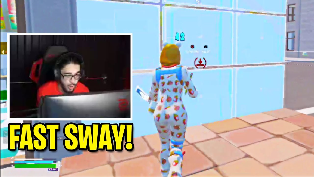 FaZe Sway Editing FAST For The First Time In Fortnite History! - YouTube