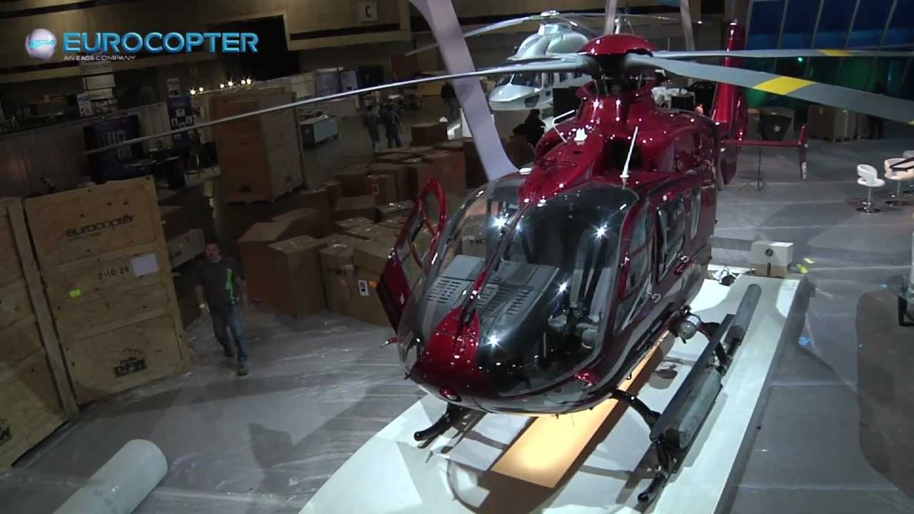 Eurocopter at Heli-expo 2012. Booth Installation - YouTube