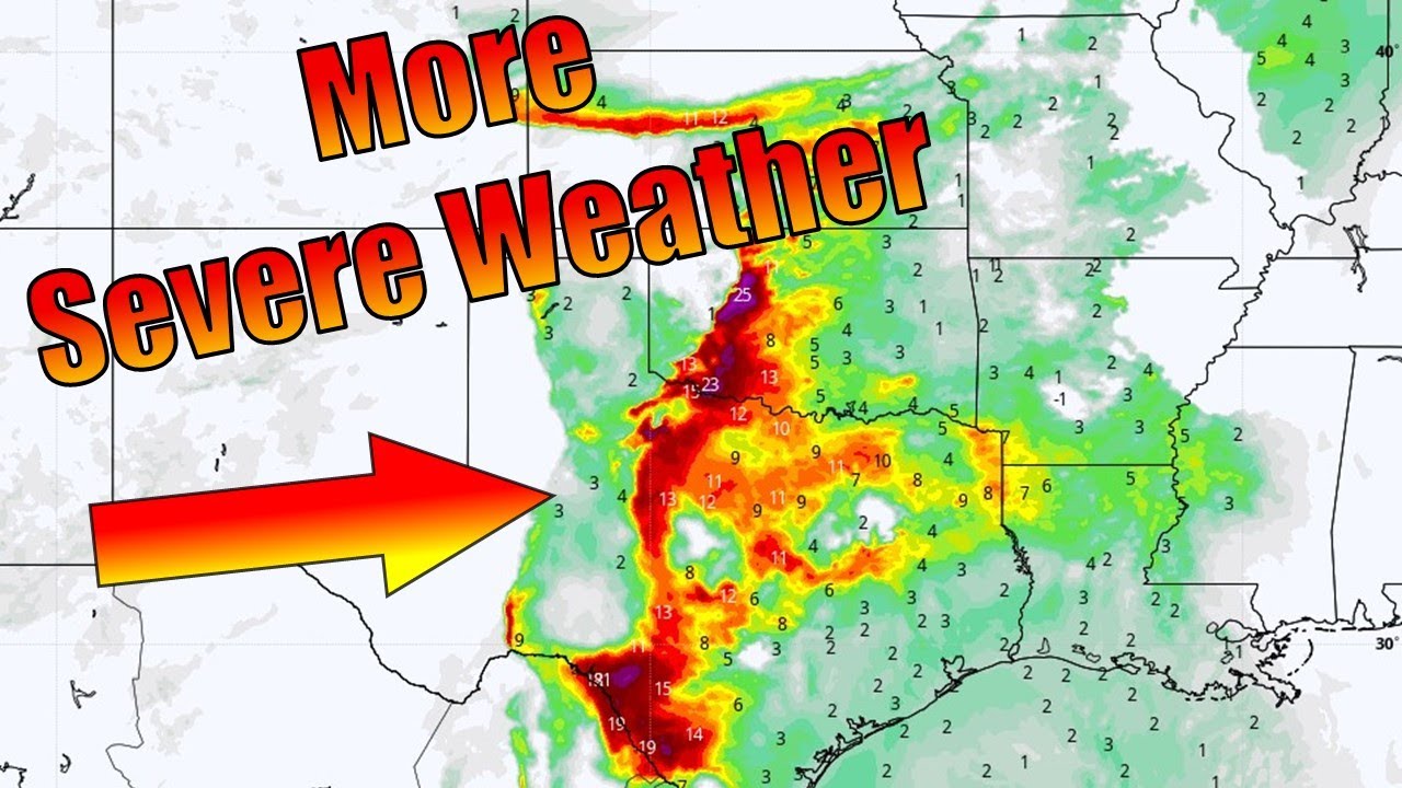 Strong Storms are Forecasted for This Severe Weather Event...... - YouTube