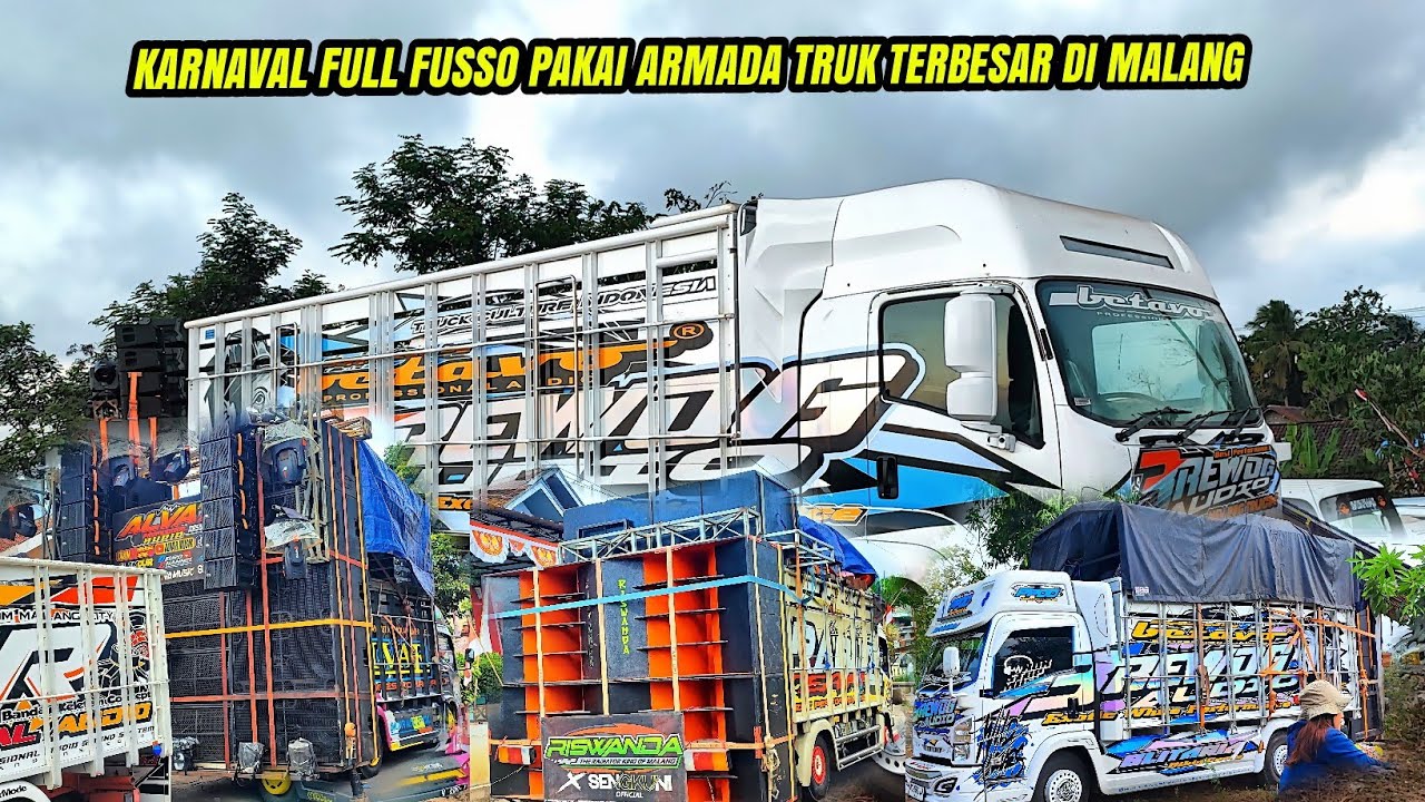 REKOR KARNAVAL FUSSO PAKAI TRUK TERBESAR DI MALANG,DAFTAR HADIR SOUND ...