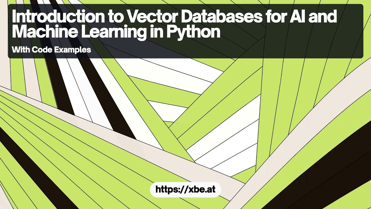 Vector Databases for AI and Machine Learning with Python: A ...