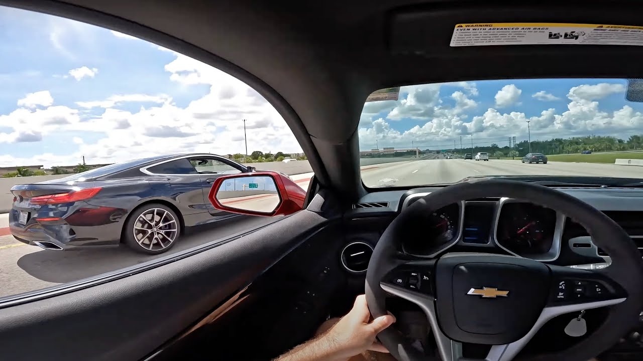 I didn't know the M850i was fast (or I'm slow) | Camaro ZL1 vs. M850i ...