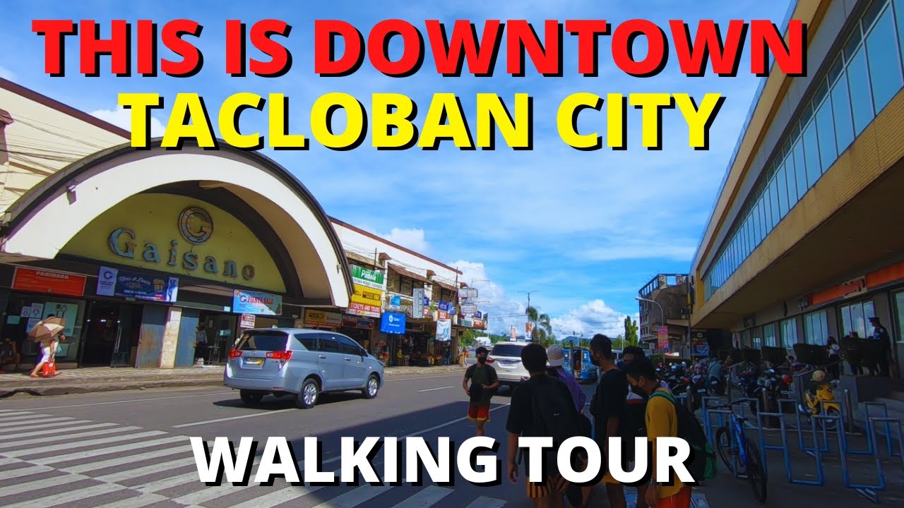 Downtown Tacloban City, Leyte Walking Tour | Tacloban City Hall, Santo ...