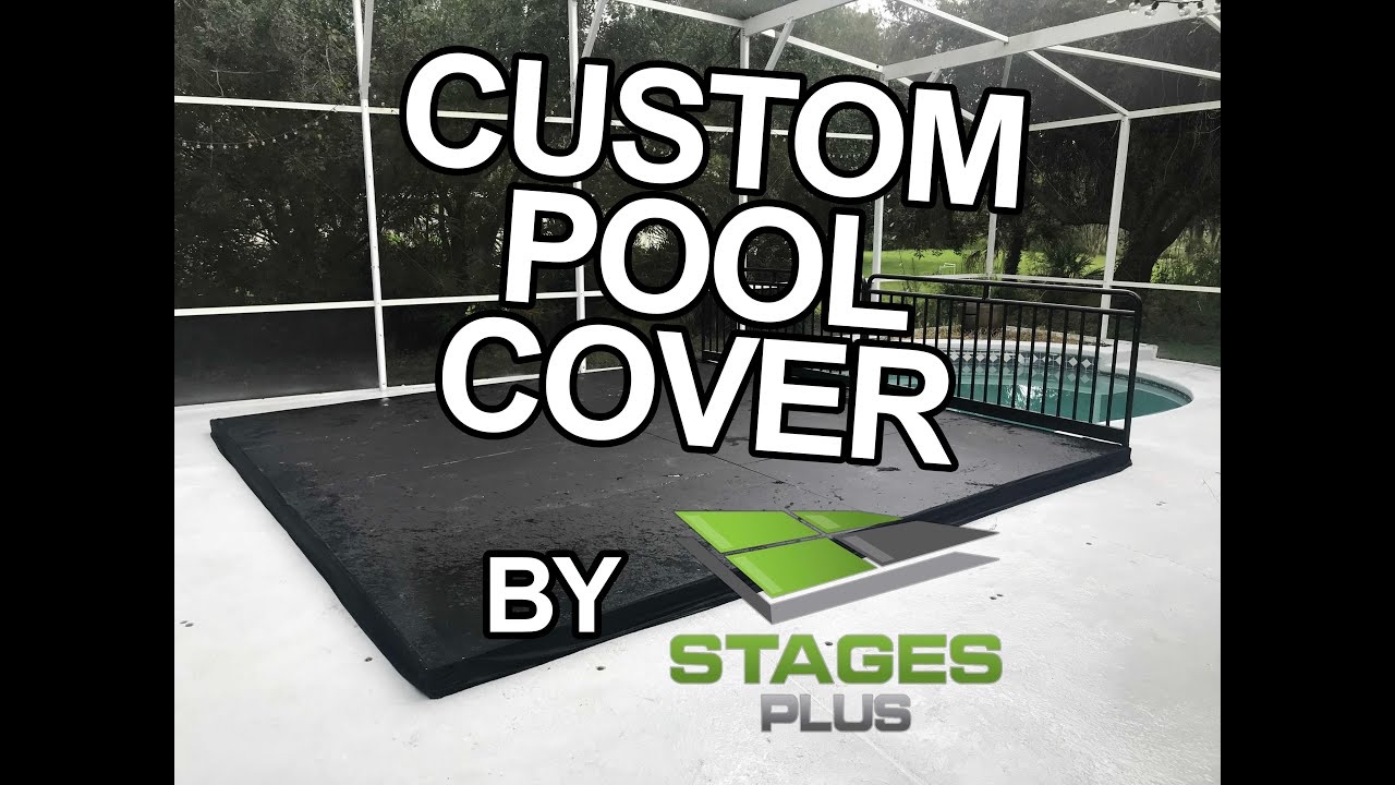 16x16 Pool Cover -- Stages Plus - YouTube