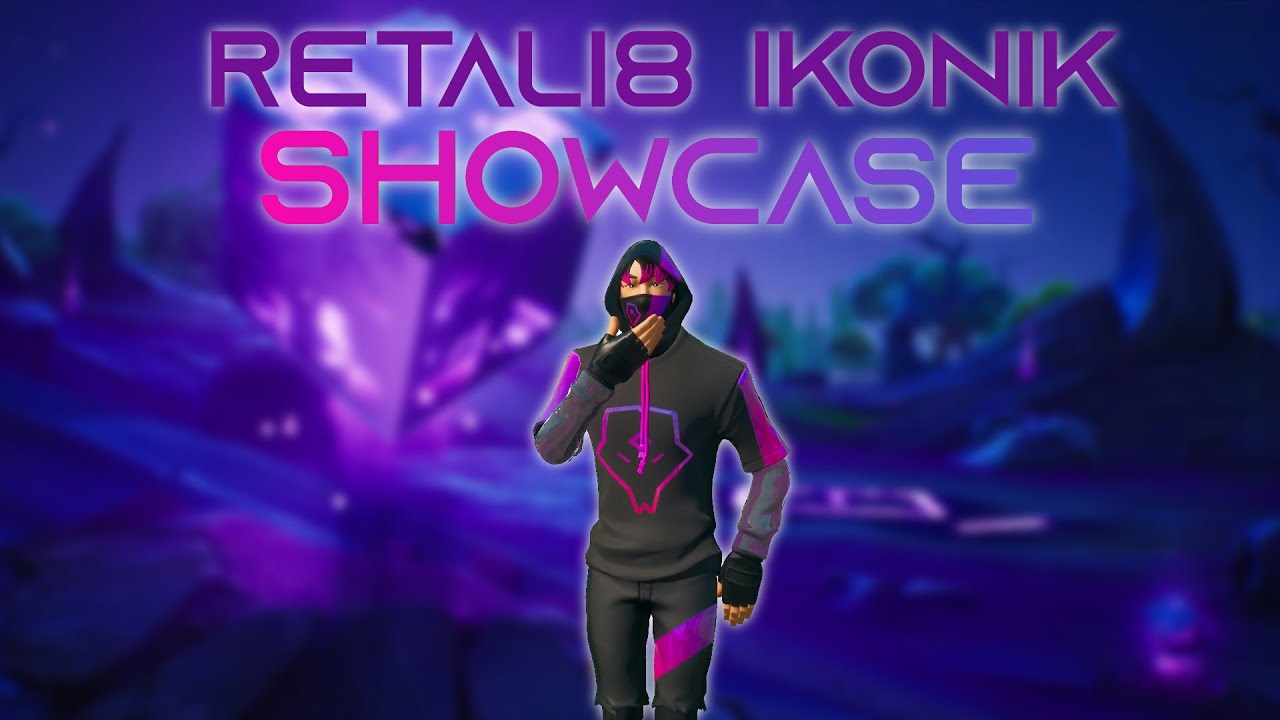Retali8 Ikonik **Custom Skin** In Fortnite (Youtubers Custom Skins Pt 1 ...