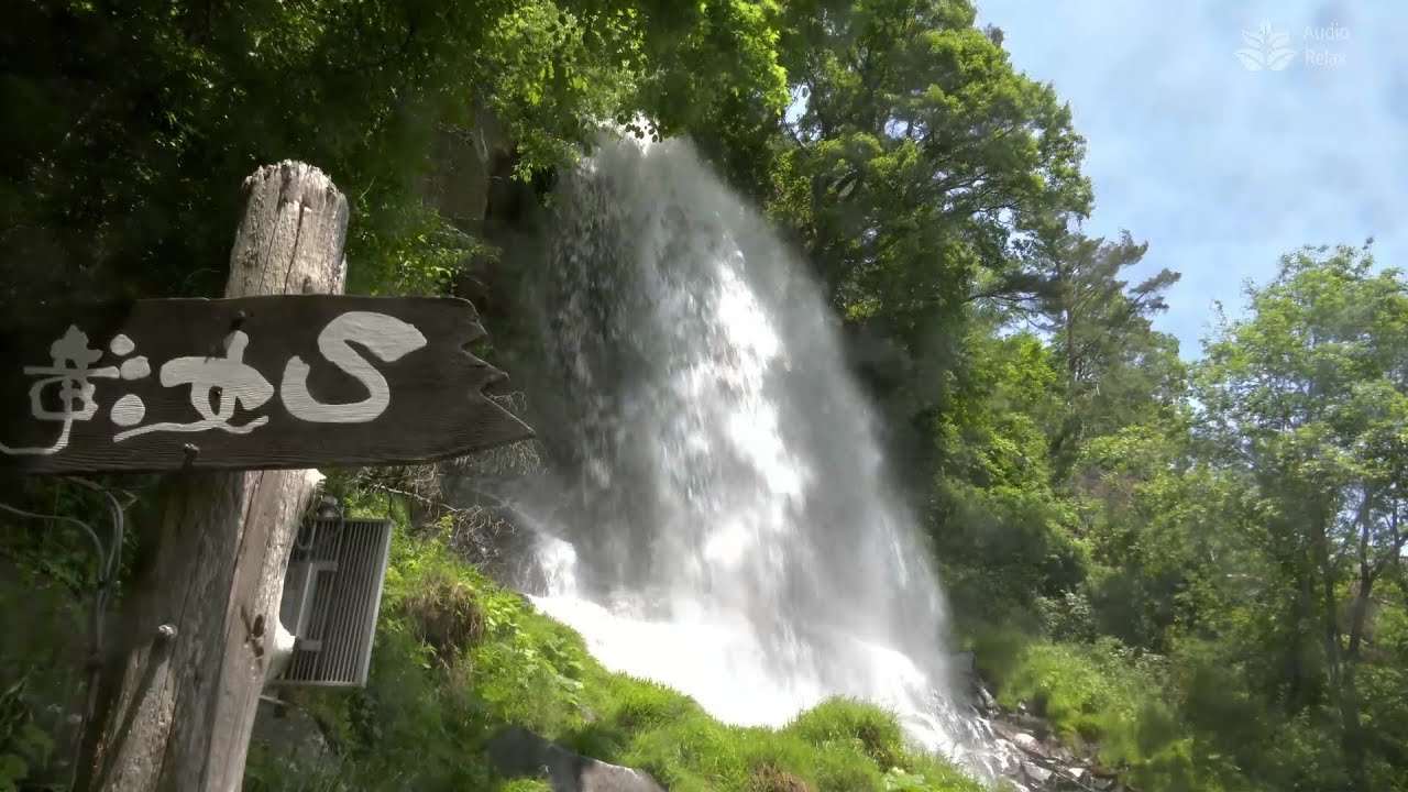 White noise of wide Waterfall | Sounds of Nature - YouTube