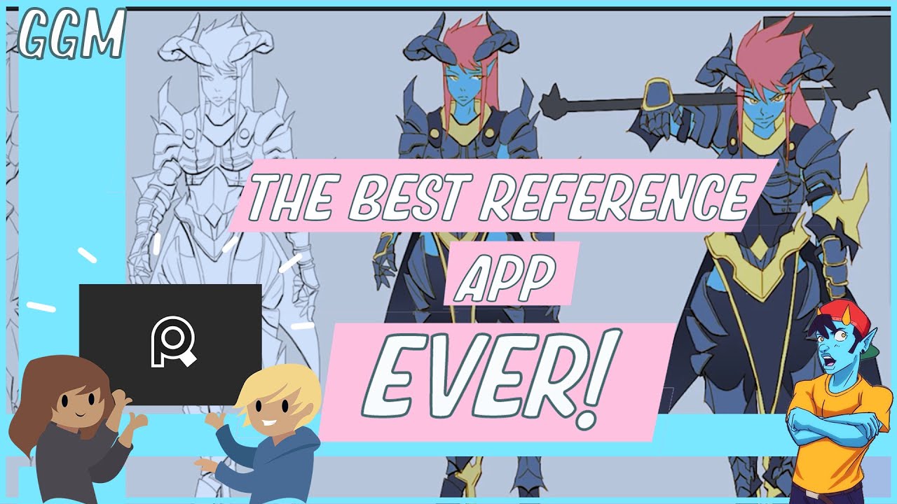 The Best App for Gathering Reference Photos for Art - YouTube