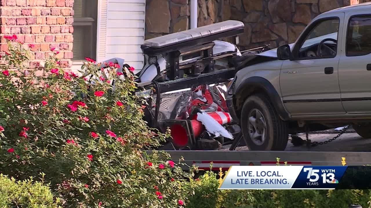 Tow truck driver killed in crash into Hueytown home - YouTube