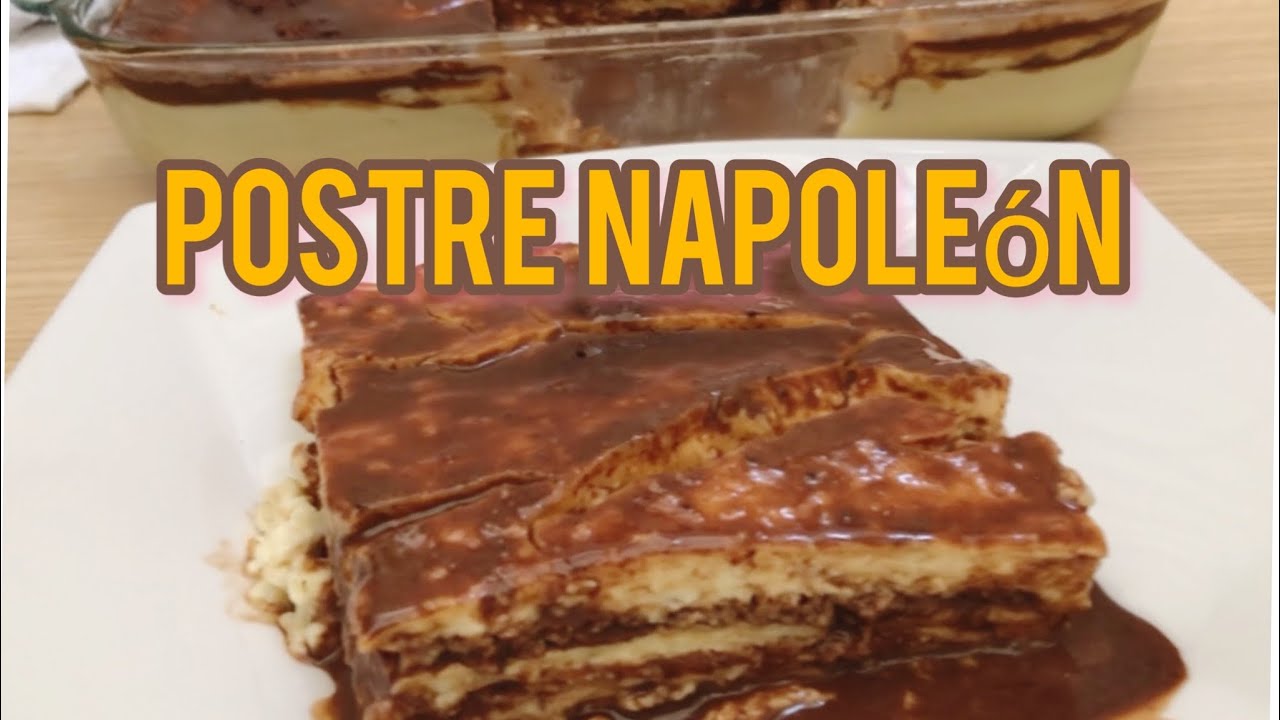 Cómo hacer postre Napoleón / sorprende a papá con esta receta - YouTube