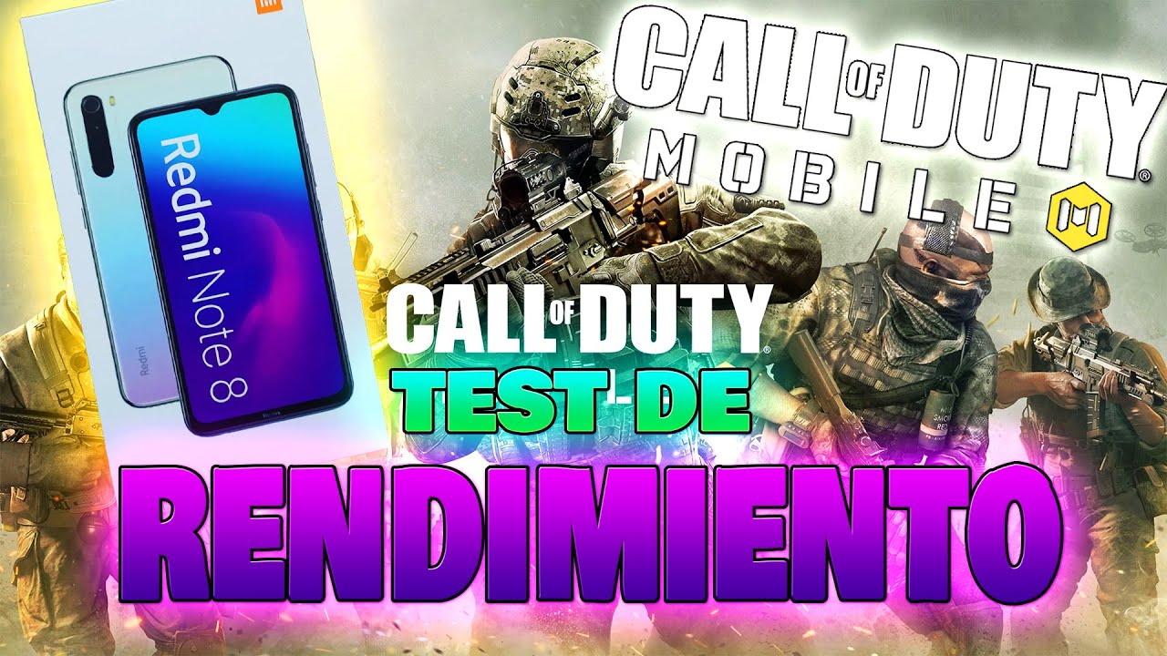 Call of Duty Mobile en Xiaomi Redmi Note 8 | Prueba de Rendimiento ...