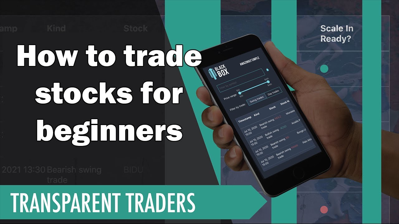 How to trade stocks for beginners - YouTube