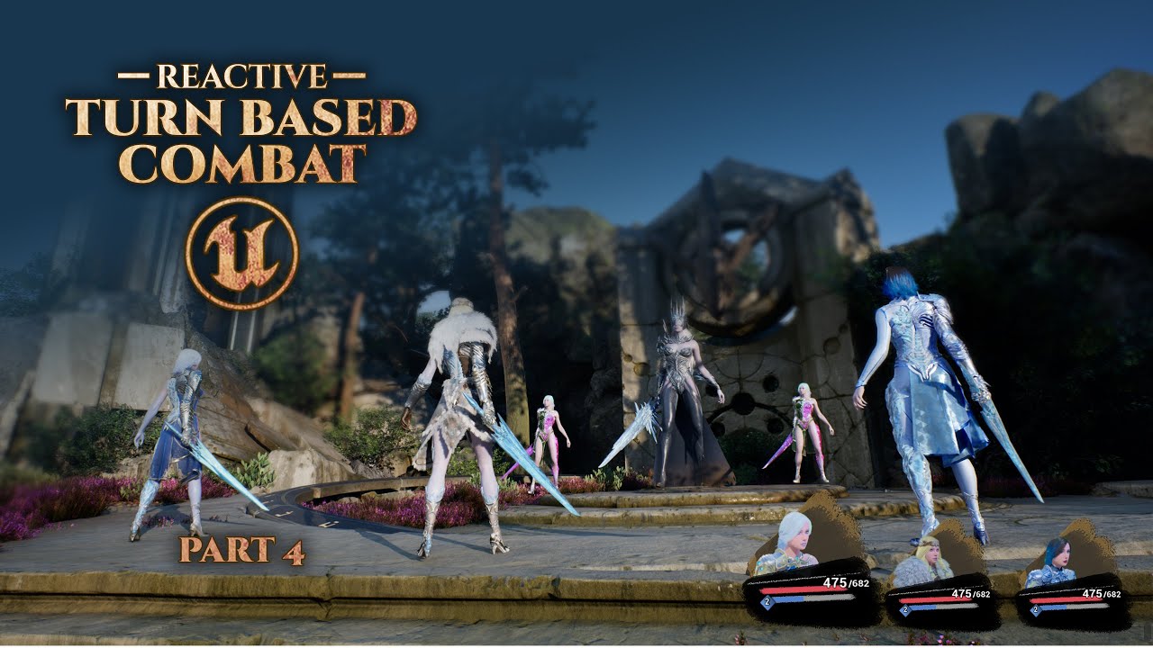 Unreal Engine Reactive Turn Based Combat Tutorial Series - Part 4 ...