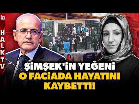 MEHMET ŞİMŞEK'İN ACI GÜNÜ! Batman'da spor salonundaki yangın faciasında yeğeni hayatını kaybetti!