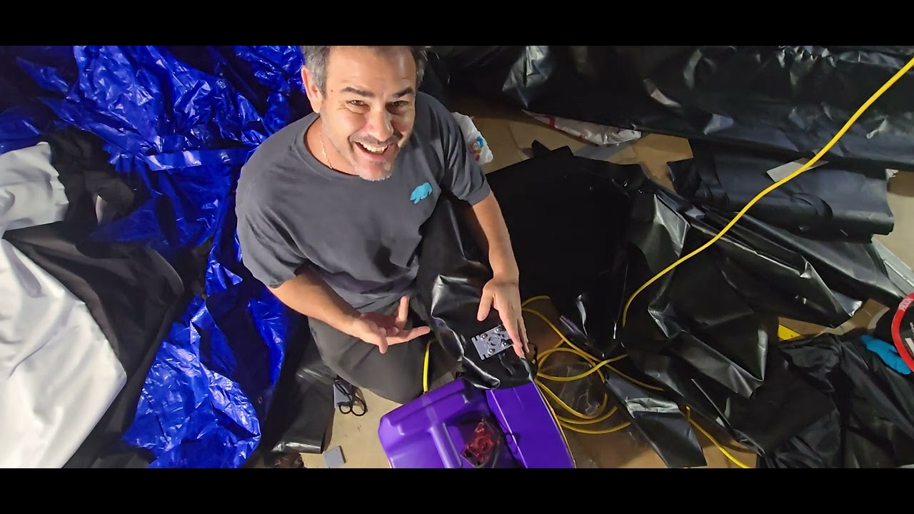 new inflatable blower tube fastener repair kit - YouTube