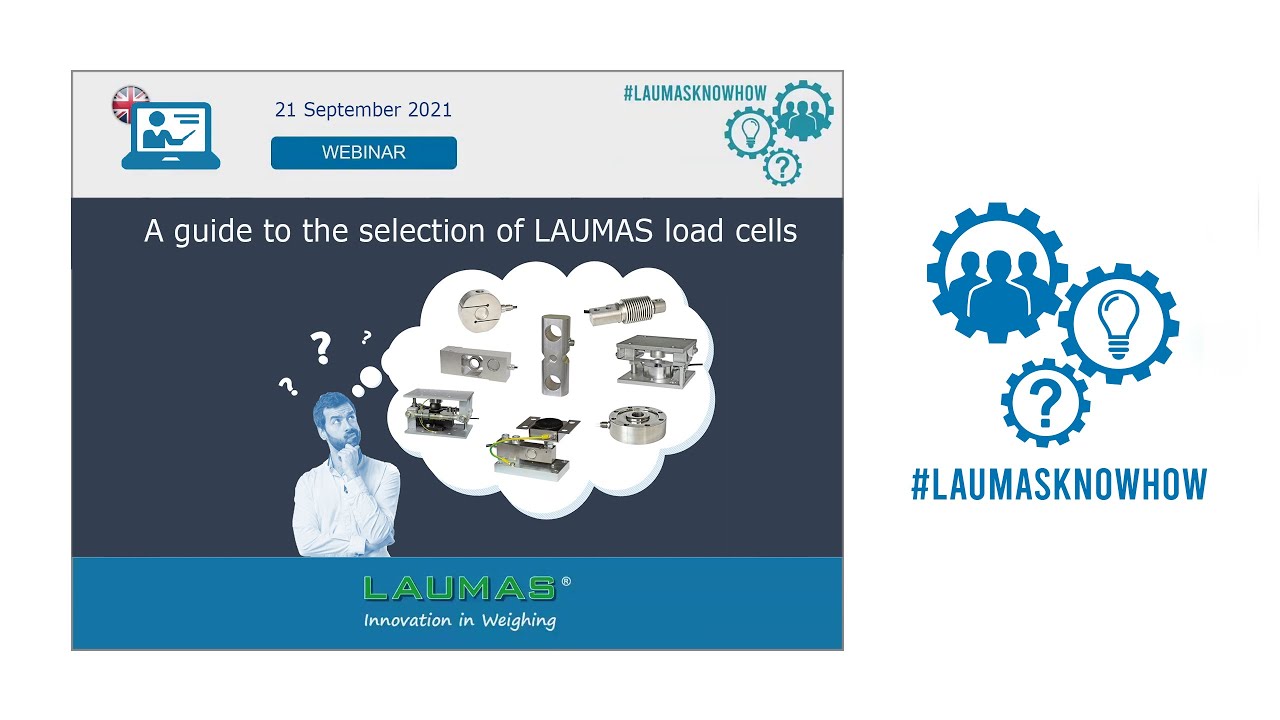 A guide to the selection of LAUMAS load cells - YouTube