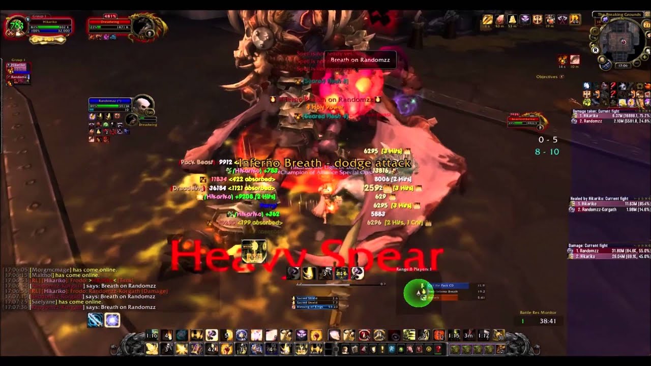 Prot Pala + UH DK vs Beast Lord - YouTube
