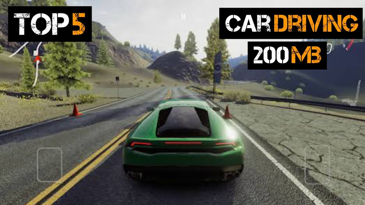 Top 5 Car Driving Games for Android Under 200mb - YouTube