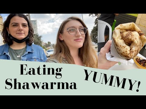 The BEST Shawarma in Israel & First Day in the Office // Israel Vlog 3