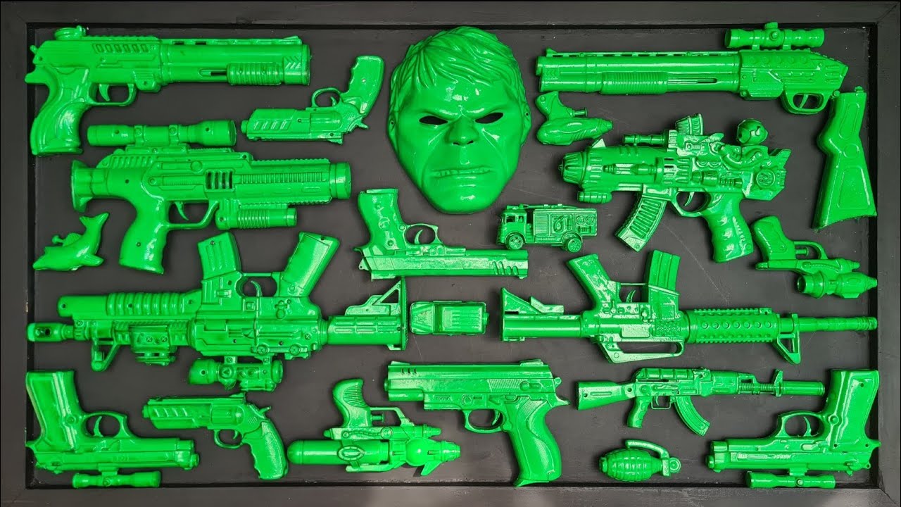 Cleans Sniper Rifle, Shotgun, Soft Bullet Gun, AK47, M16, M4, Cowboy ...