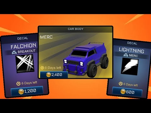 The Grand Return of the Merc in the Rocket League Sideswipe Itemshop ...